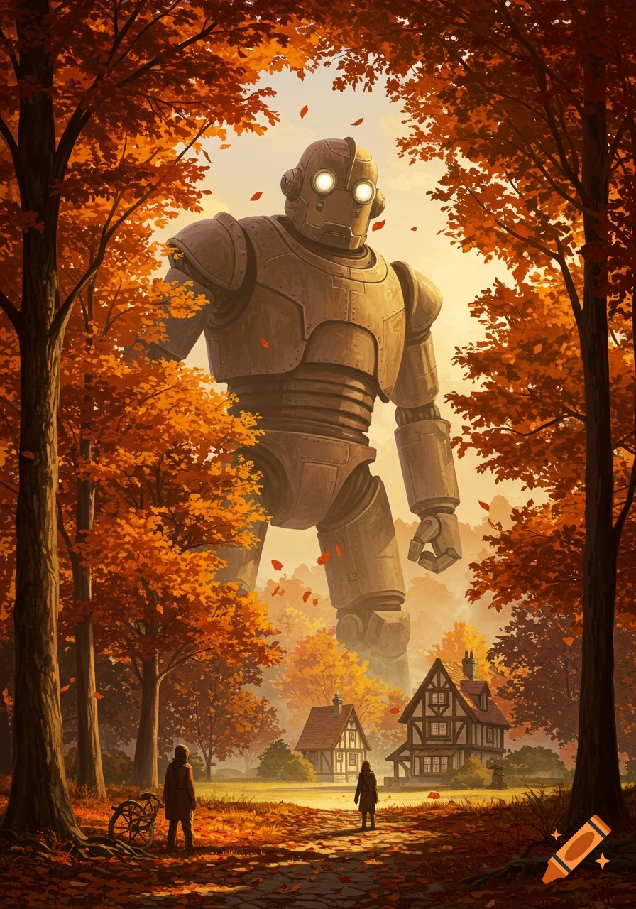 Giant Robot created on Craiyon