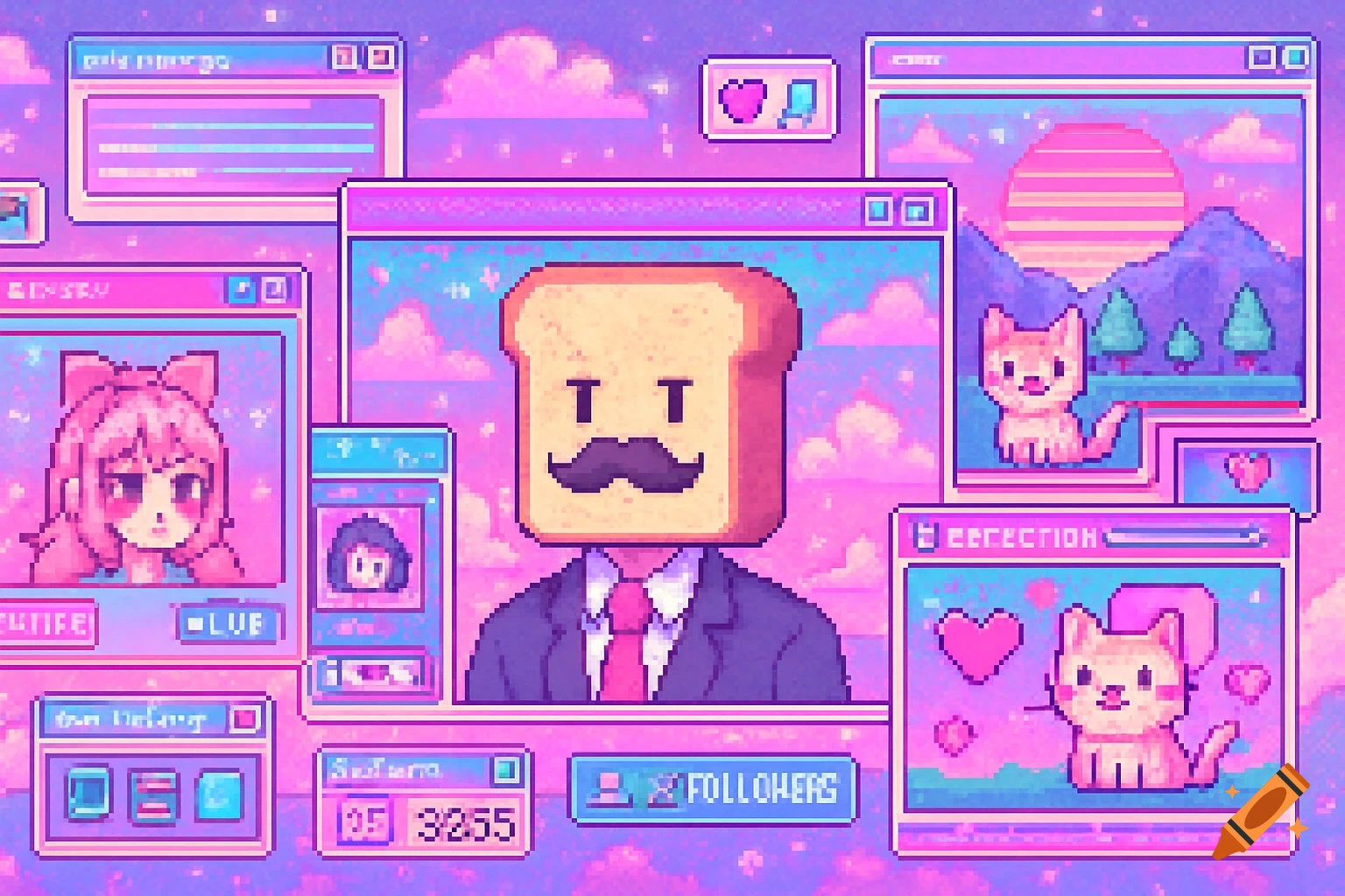 A set, 32 sprites with size 128x128 pixels representing a walking ...