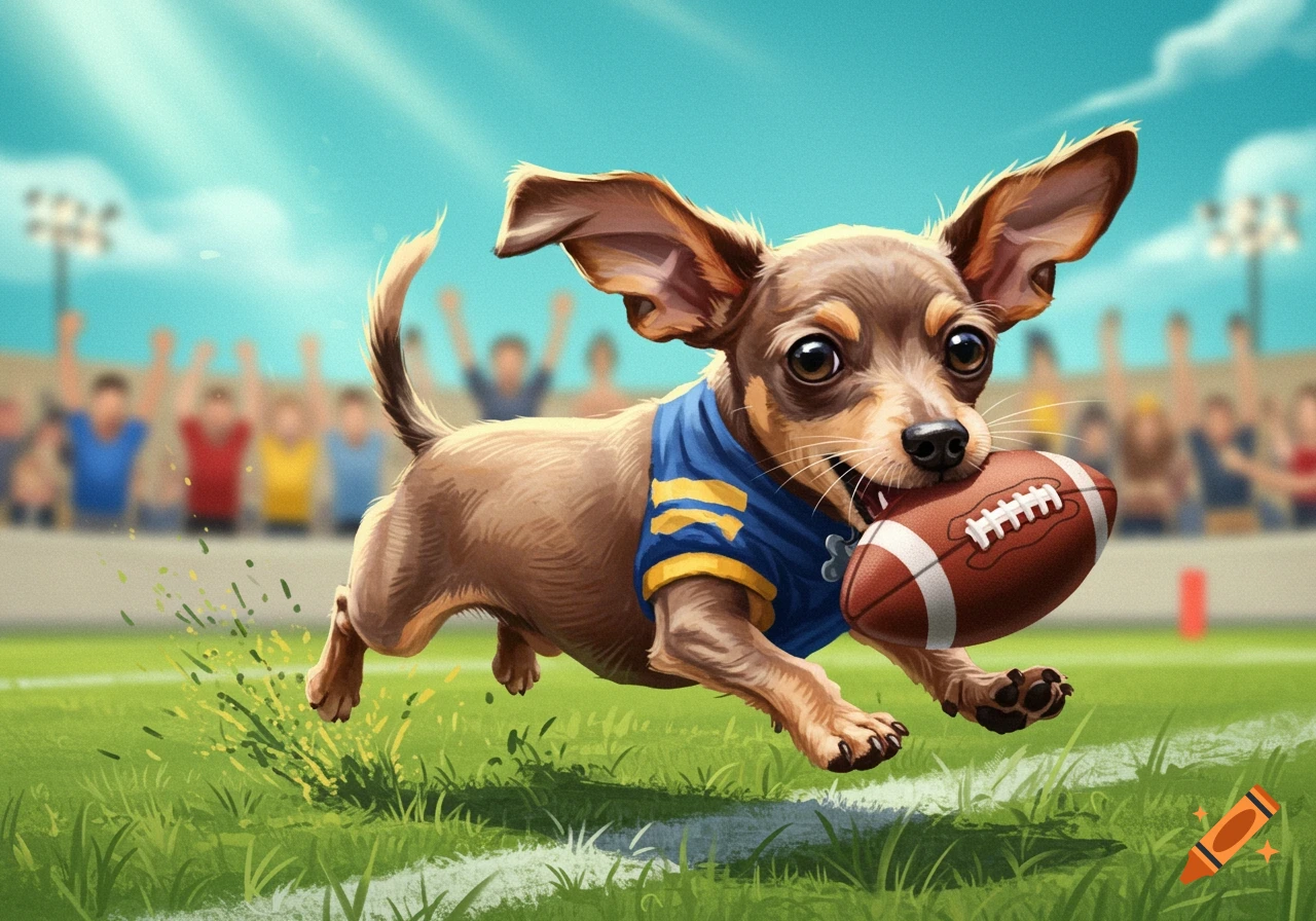 A photorealistic Los Angeles Rams football player with a Pikachu head ...