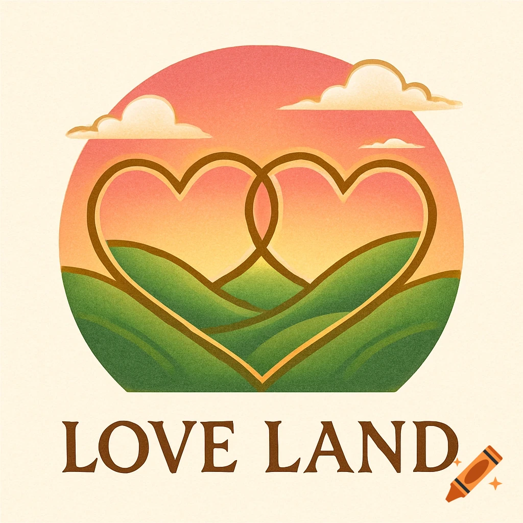 Simple illustrated logo for Little Land of Fun theme park featuring a ...