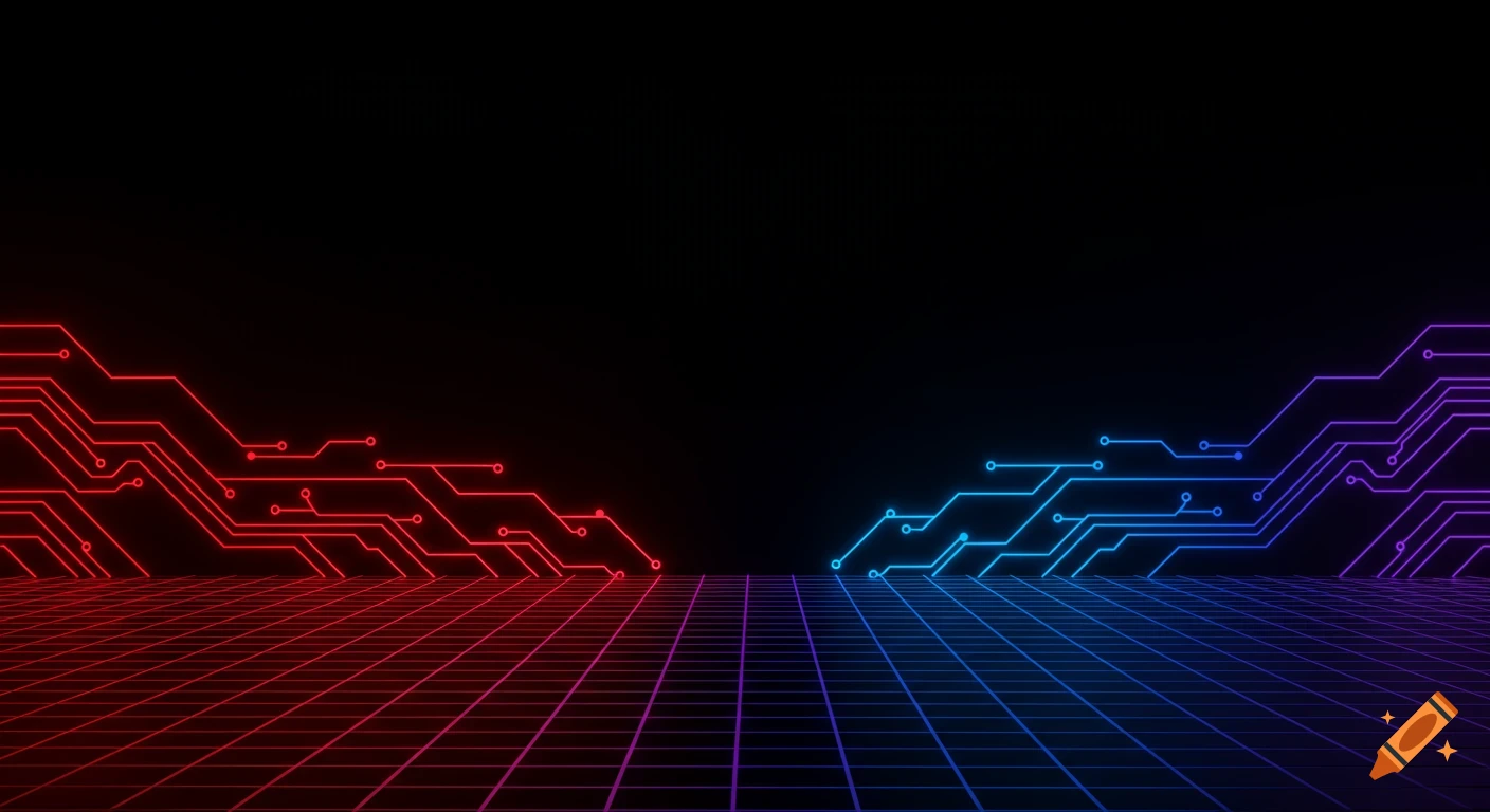 A bright blue glowing digital display shows the number "31337" against ...