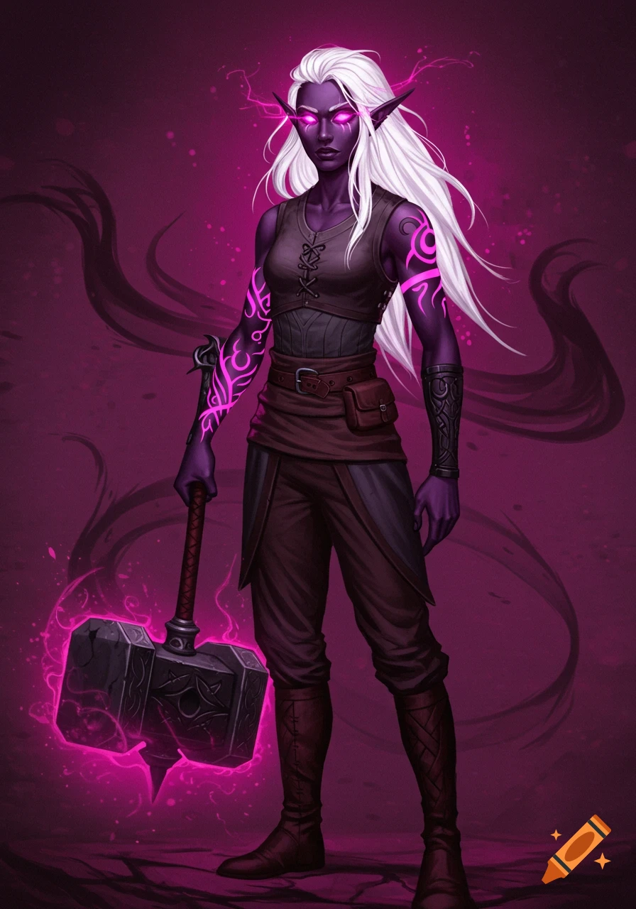 Drow+symbol created on Craiyon