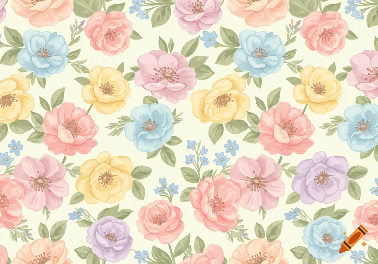 Cute rustic phone wallpaper with white outline flowers, snowflakes, and ...