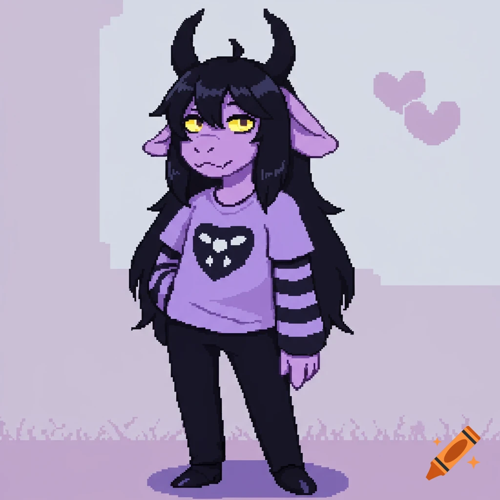 Low-resolution pixel art avatar of a hooded character with a black face ...