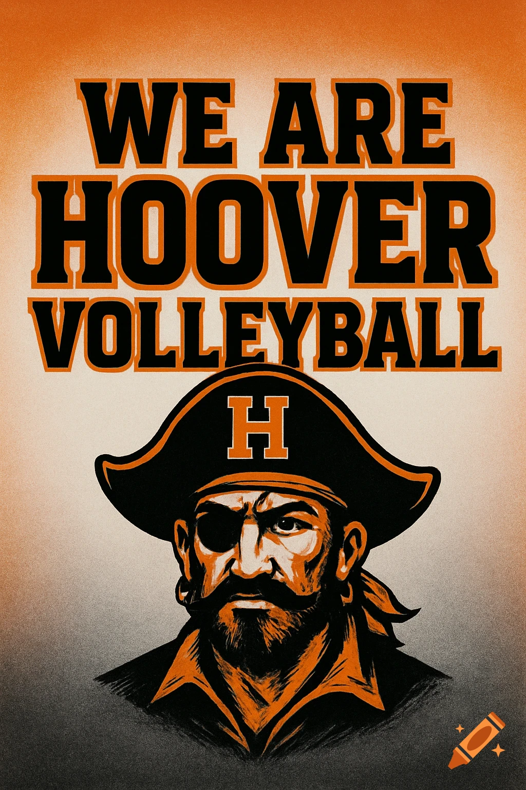 Volleyball+flags created on Craiyon