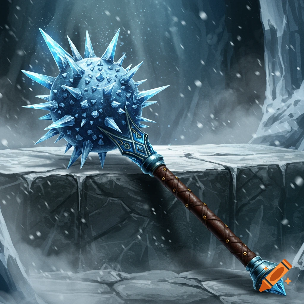 Concept art of a scythe on Craiyon