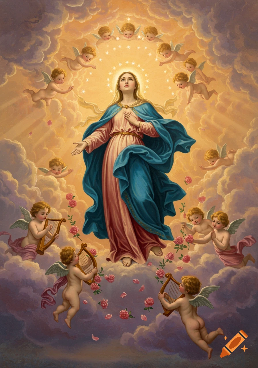 Angels images created on Craiyon