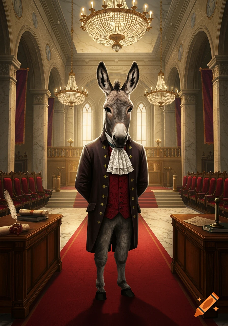 Anthropomorphic Animal created on Craiyon