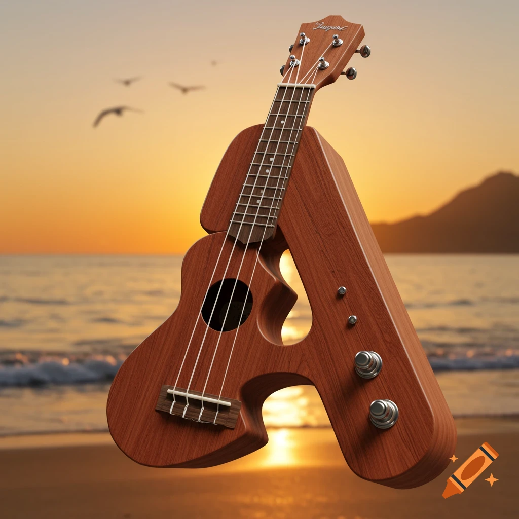 Raspberry electric guitar ice cream bar with popsicle stick neck on Craiyon