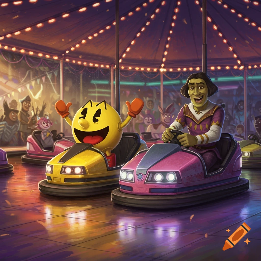 Arcade Game Characters created on Craiyon