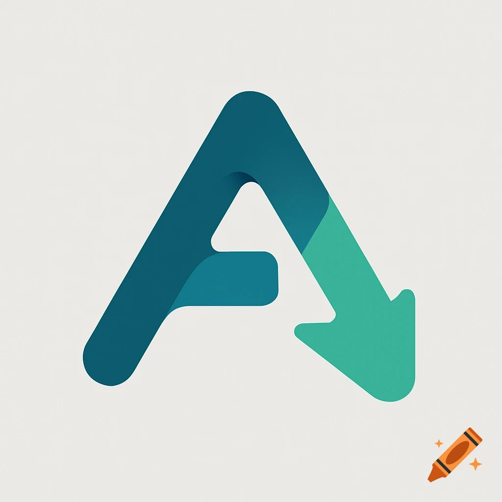 Abstract minimalistic logo design with letters S, N, T, I, X on Craiyon