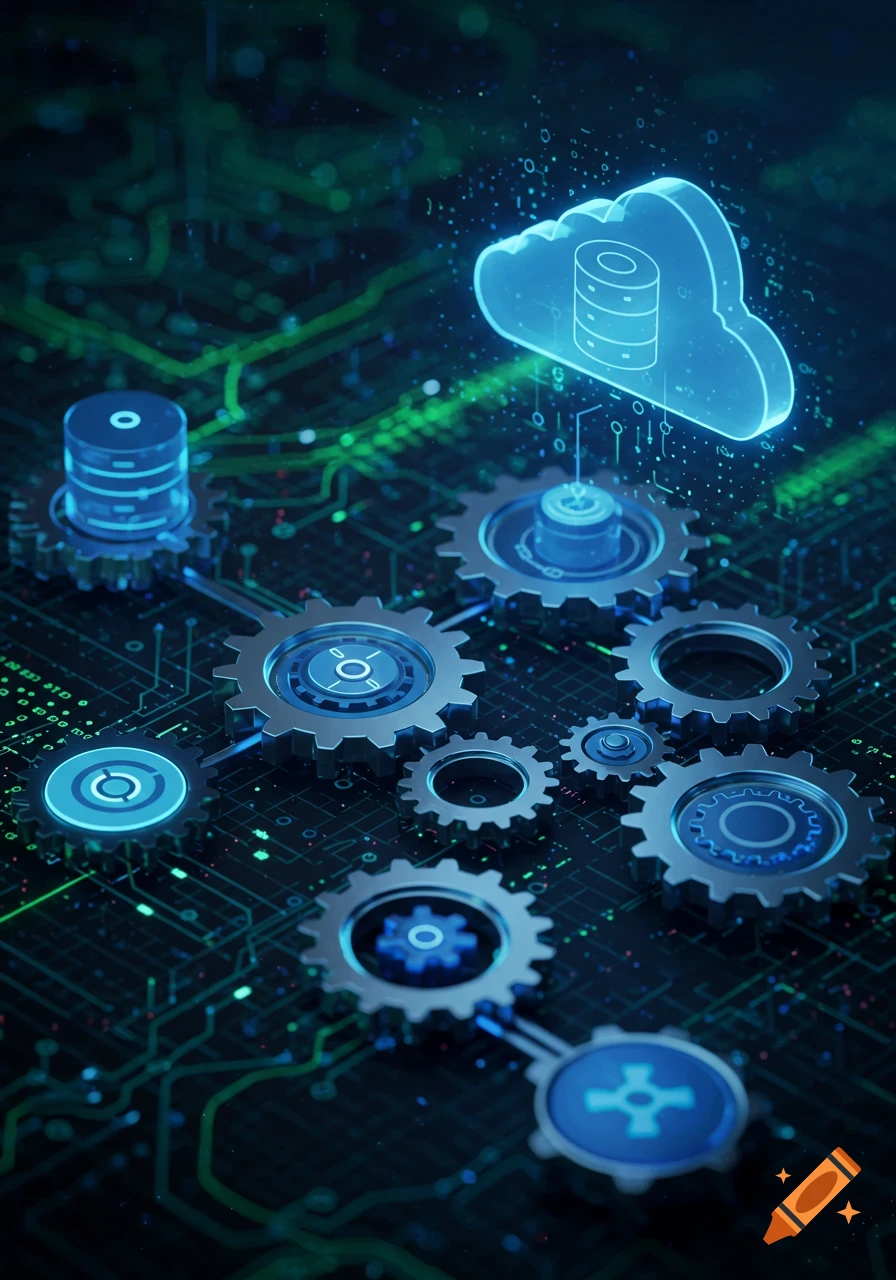 Ubuntu+server created on Craiyon