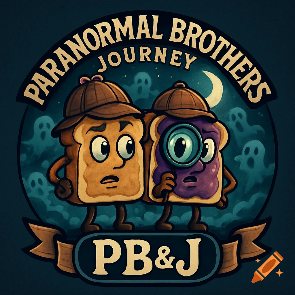 Cartoon logo of two toast detectives, one with a magnifying glass ...