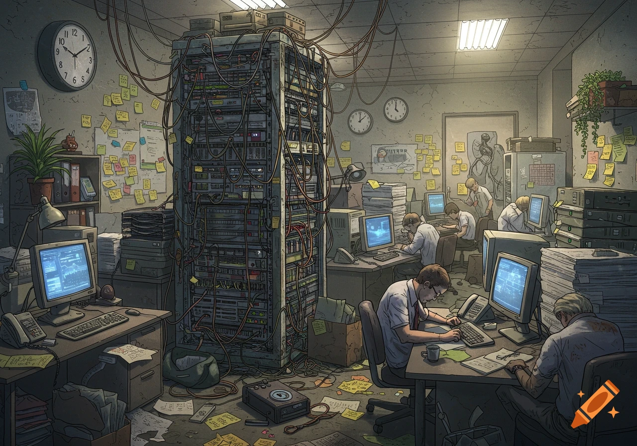 A split image showing men playing computer games; the left half is in 8 ...