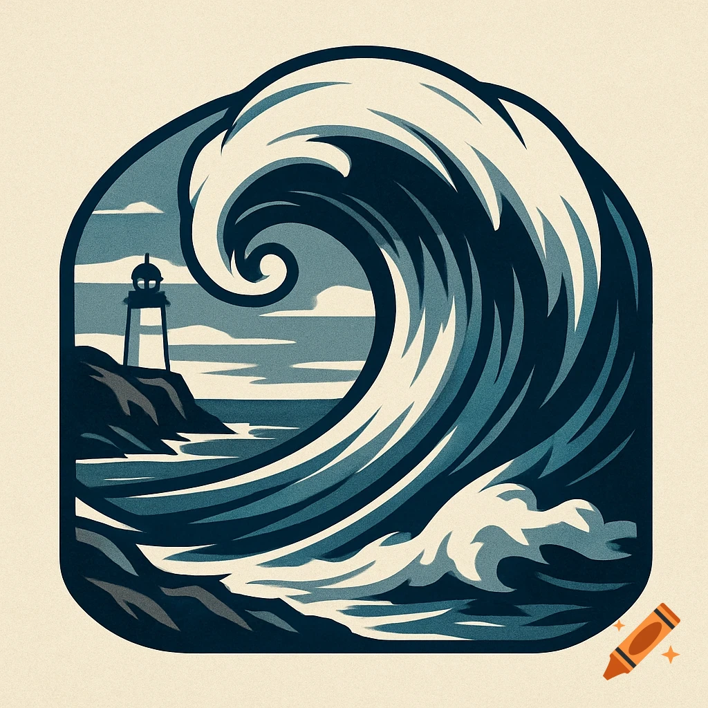 Circular logo with flags of Greece, Turkey, Italy, and France ...