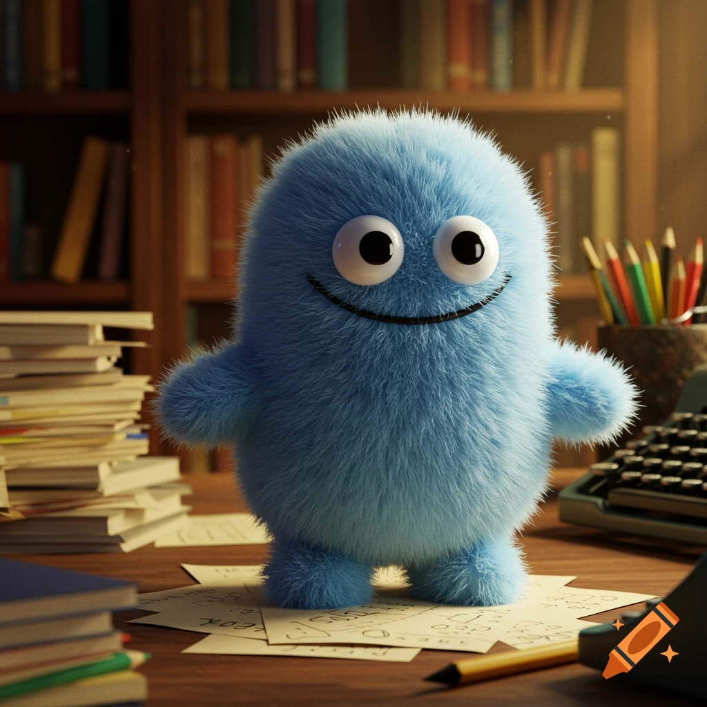 A cute, blushing orange cartoon pump with eyes and feet stands in front ...