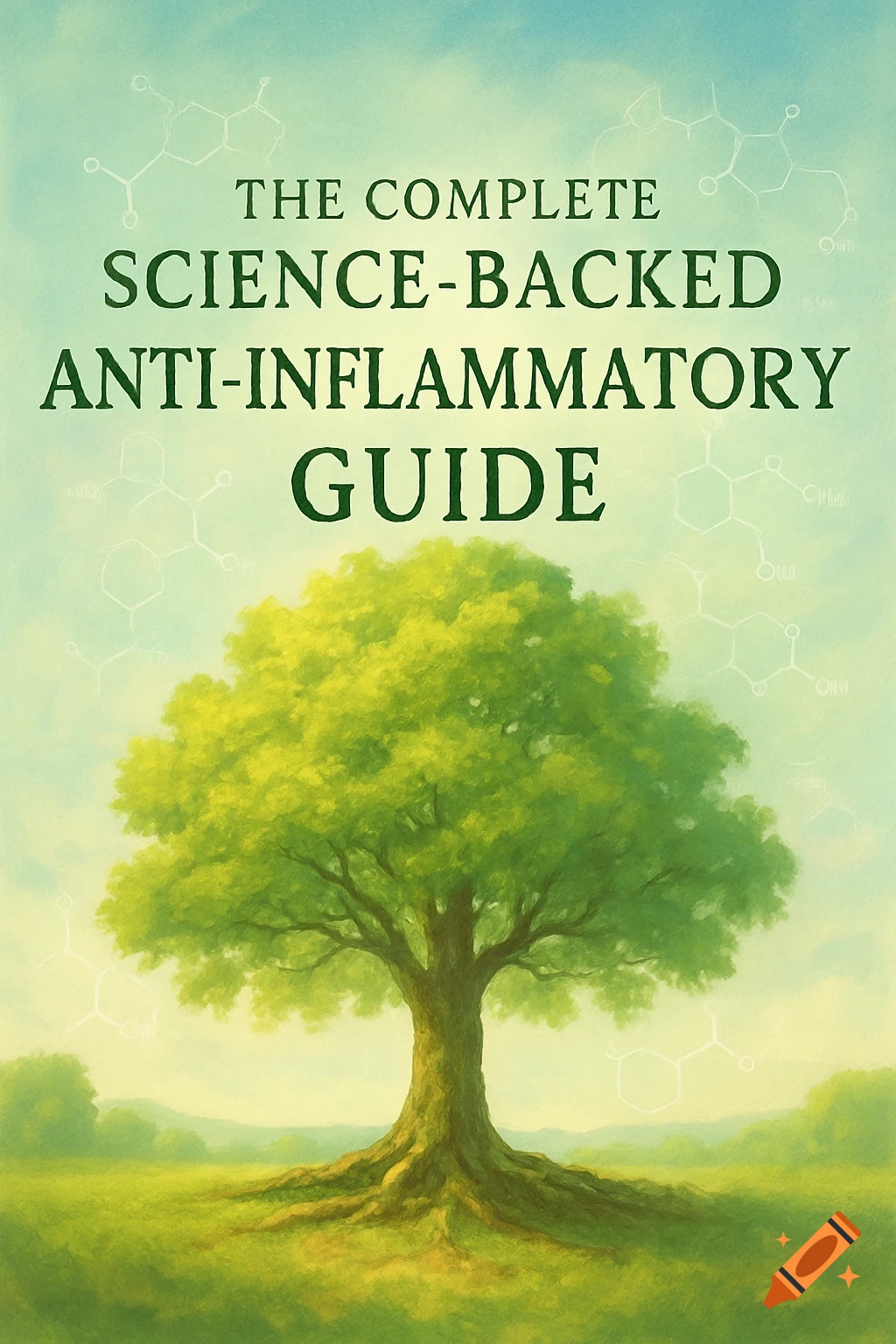Book cover titled 'THE COMPLETE SCIENCE-BACKED ANTI-INFLAMMATORY GUIDE ...