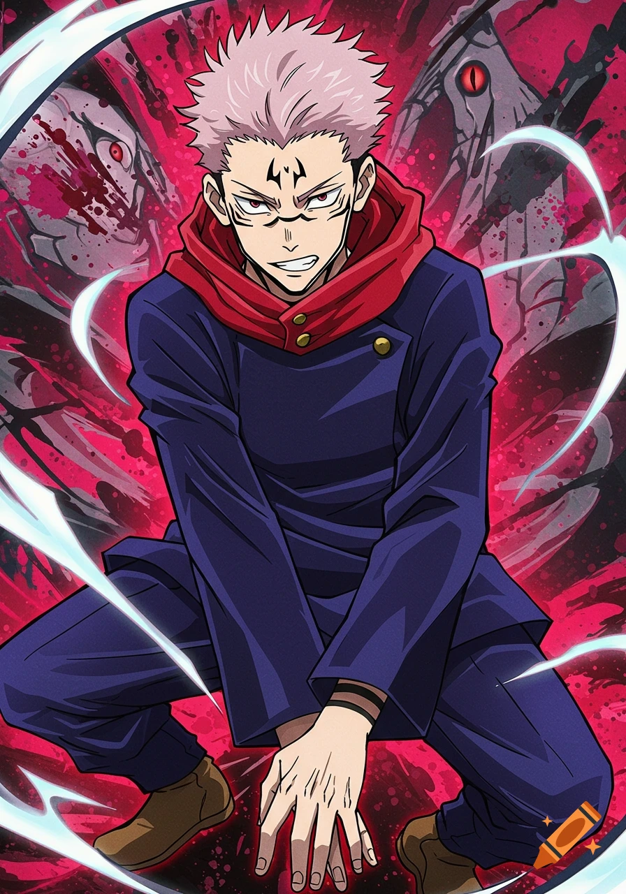 Jujutsu+kaisen+obrazky created on Craiyon