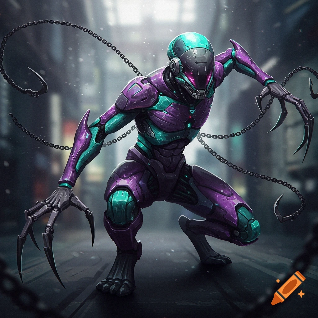 A menacing black and green Venom-Bane fusion creature stands in a dark ...