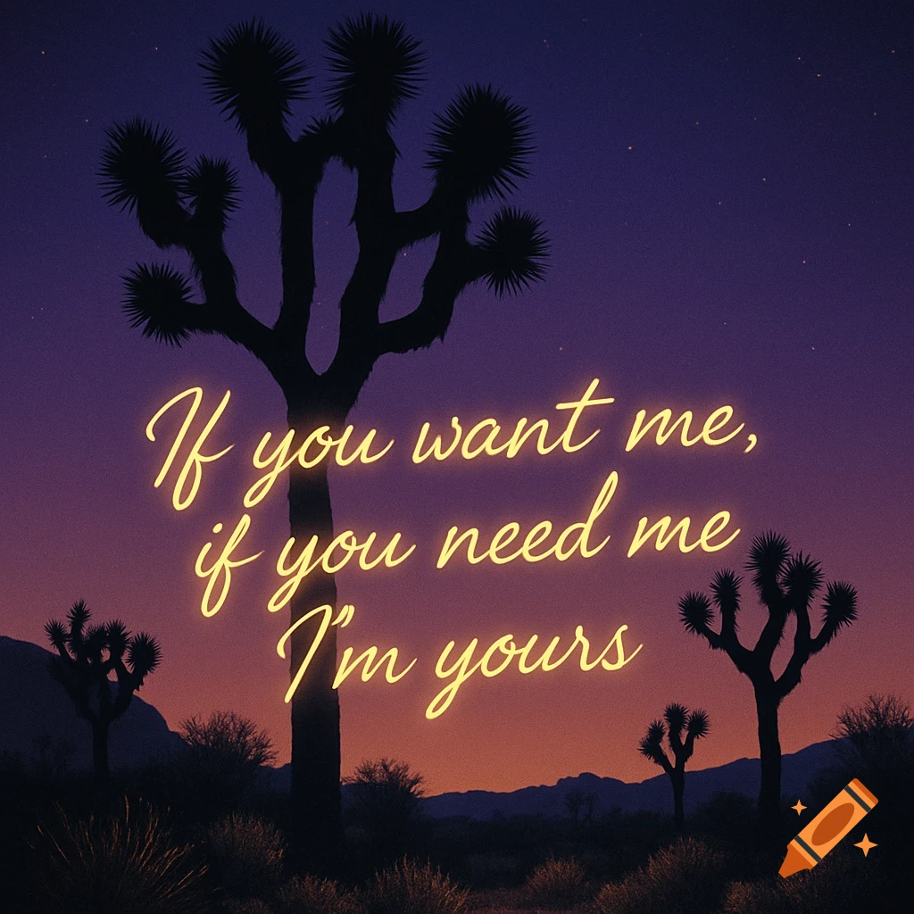 Gold text on a dark blue marbled background reads: "If what you want ...