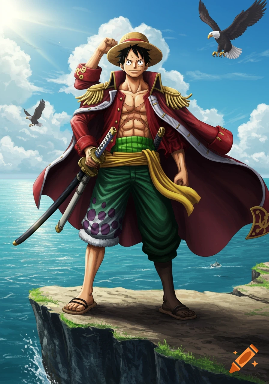 A muscular, orange-haired female character with horns and a bikini ...