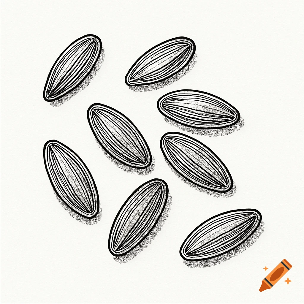 A black and white stippling illustration of a sugar cube resembling a ...