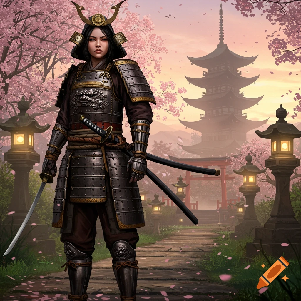 Samurai Theme created on Craiyon