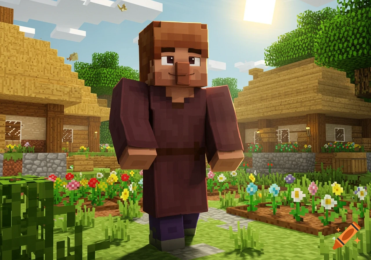 Villagers created on Craiyon