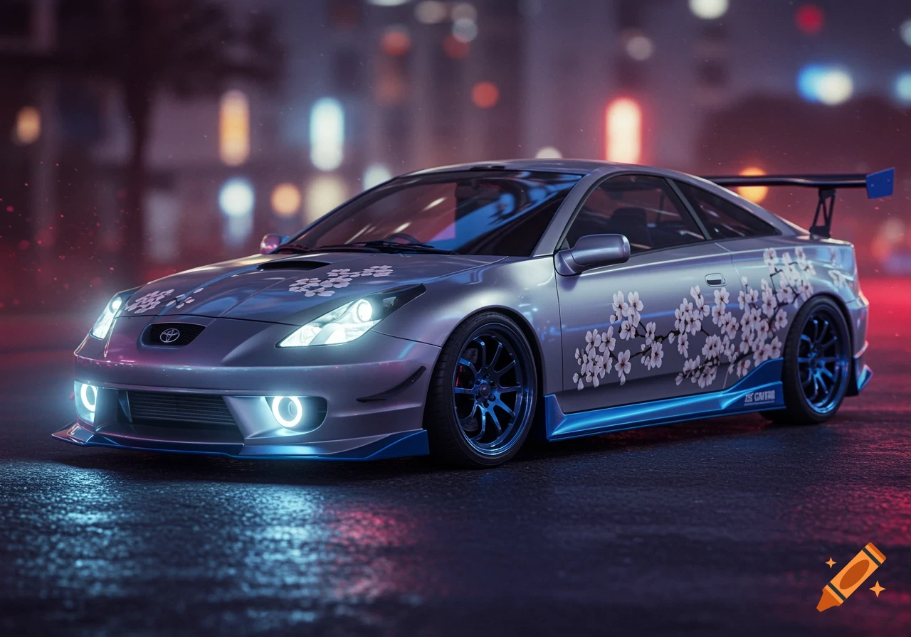 Car+back created on Craiyon