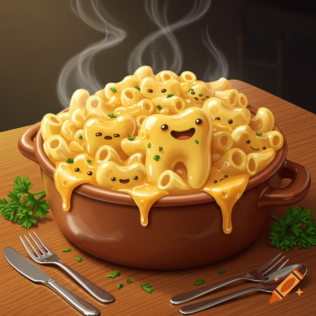 Macaroni Noodle Cartoon