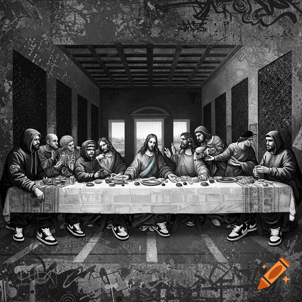 Banksy Style created on Craiyon