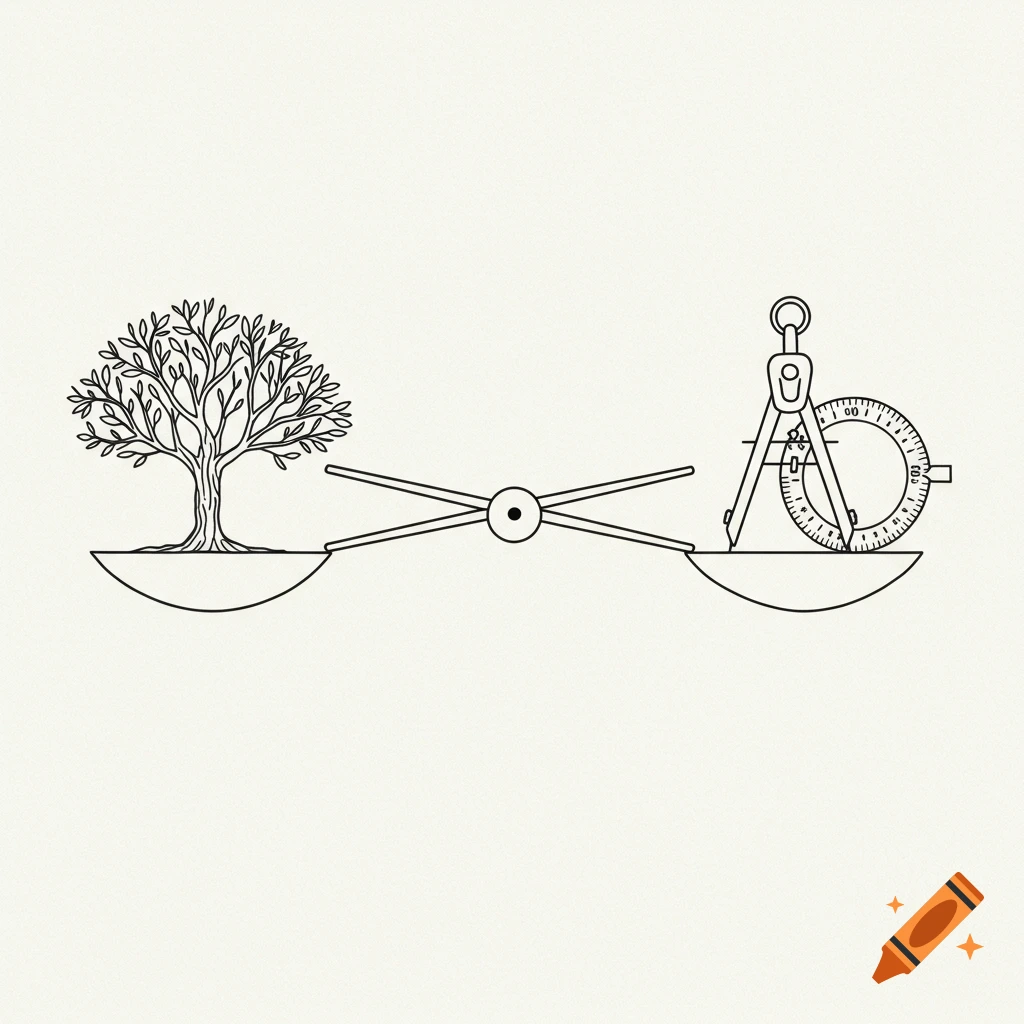 A minimalist abstract logo featuring a stylized eye with a blue arch ...