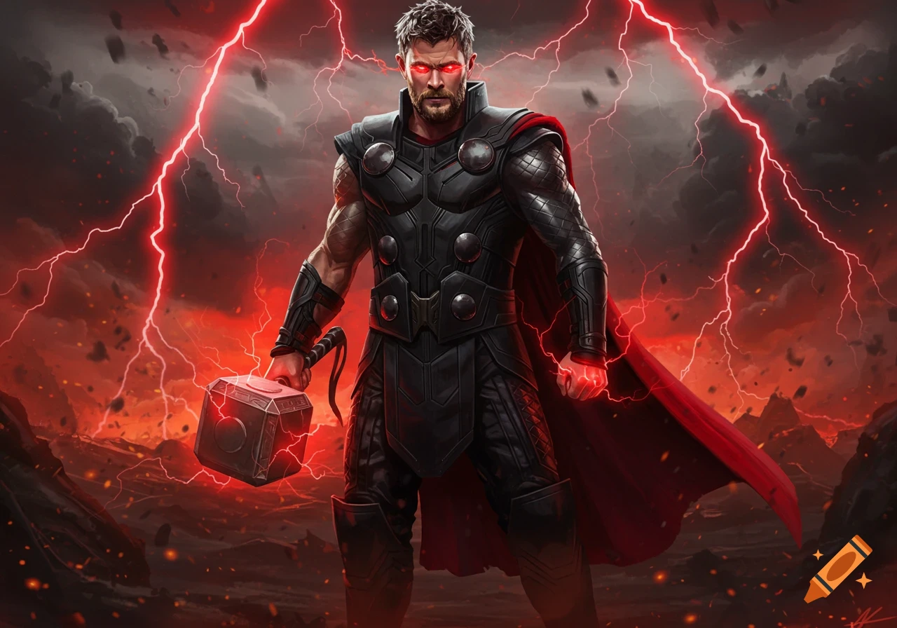 Iron Man, Captain America, Thor, and Black Widow stand heroically in a ...