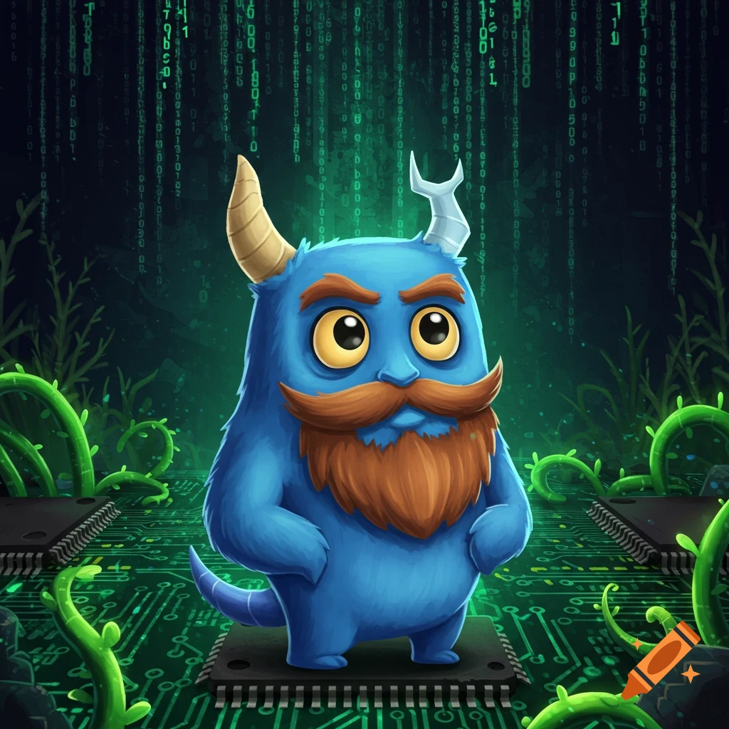 Evil Labubu Doll created on Craiyon