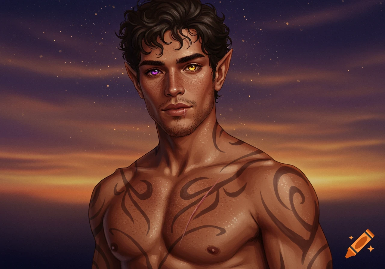 David+theune Shirtless created on Craiyon