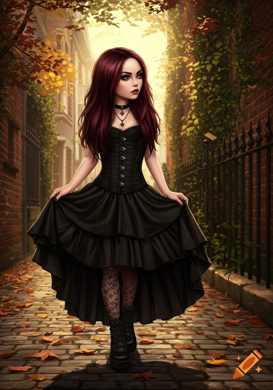 Alternative Fashion created on Craiyon