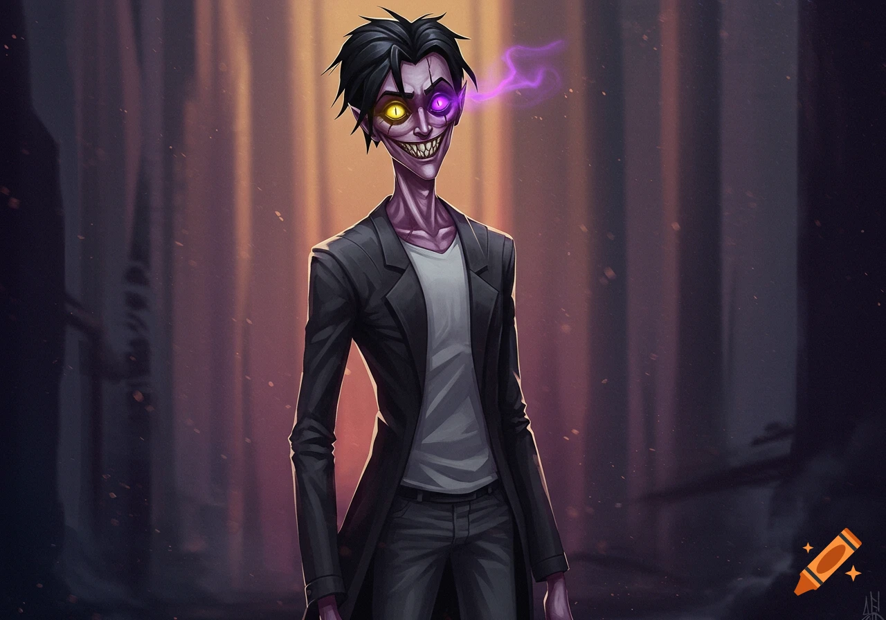 A stylized skeleton character wearing a mint shirt, gold cross necklace ...