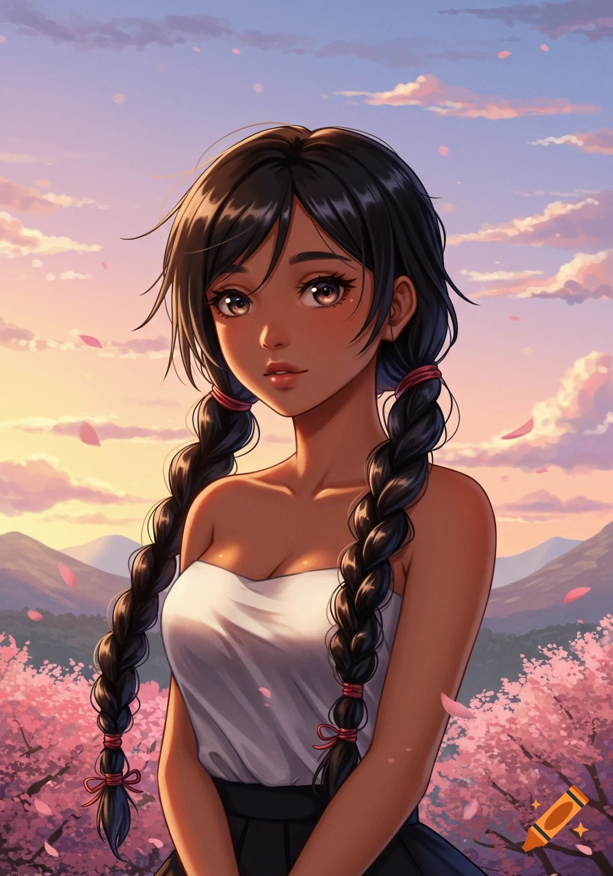 Anime-style character with a brown pointed hat and goggles, dark teal ...