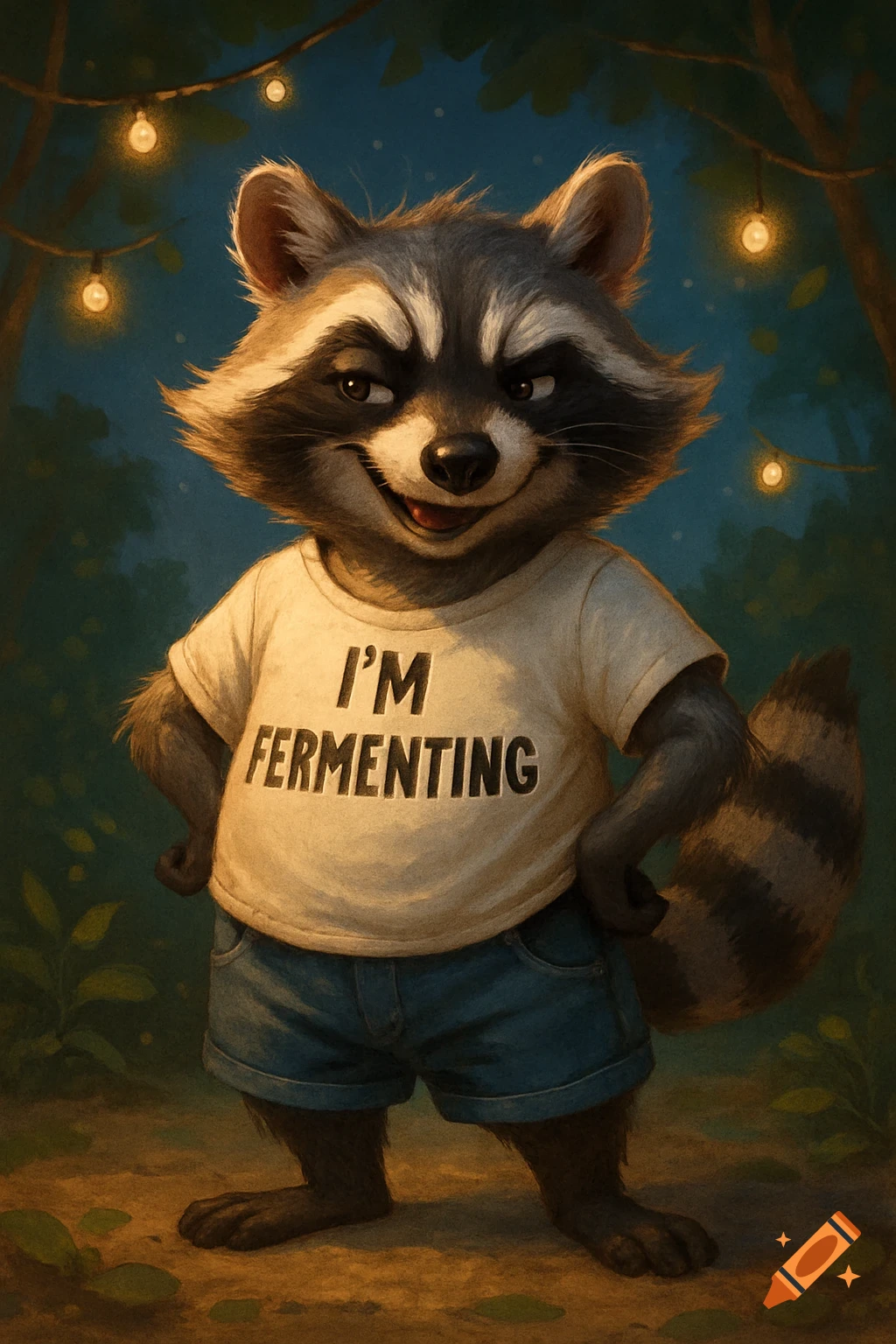 Two angry pigs duel with red and green lightsabers in front of a barn ...