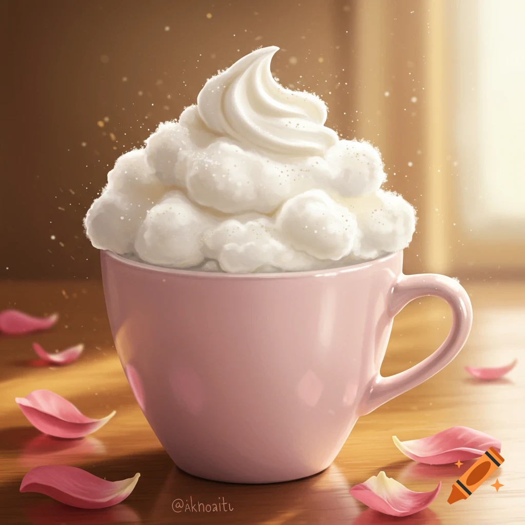 Bright pink pudding in a clear glass bowl, garnished with strawberry ...