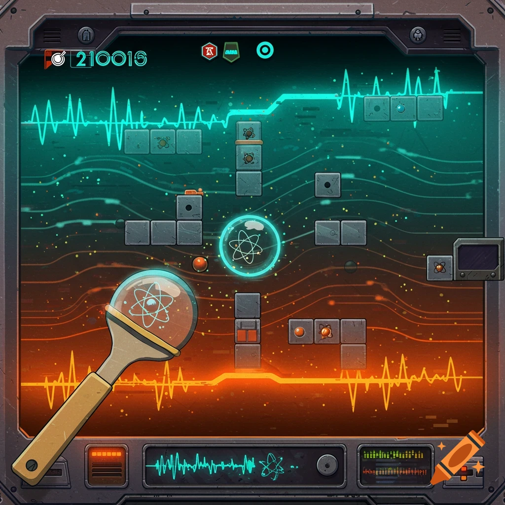 Video Game Ui created on Craiyon