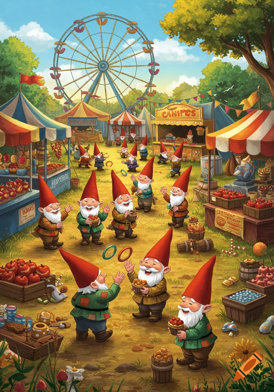 Fall Fair created on Craiyon