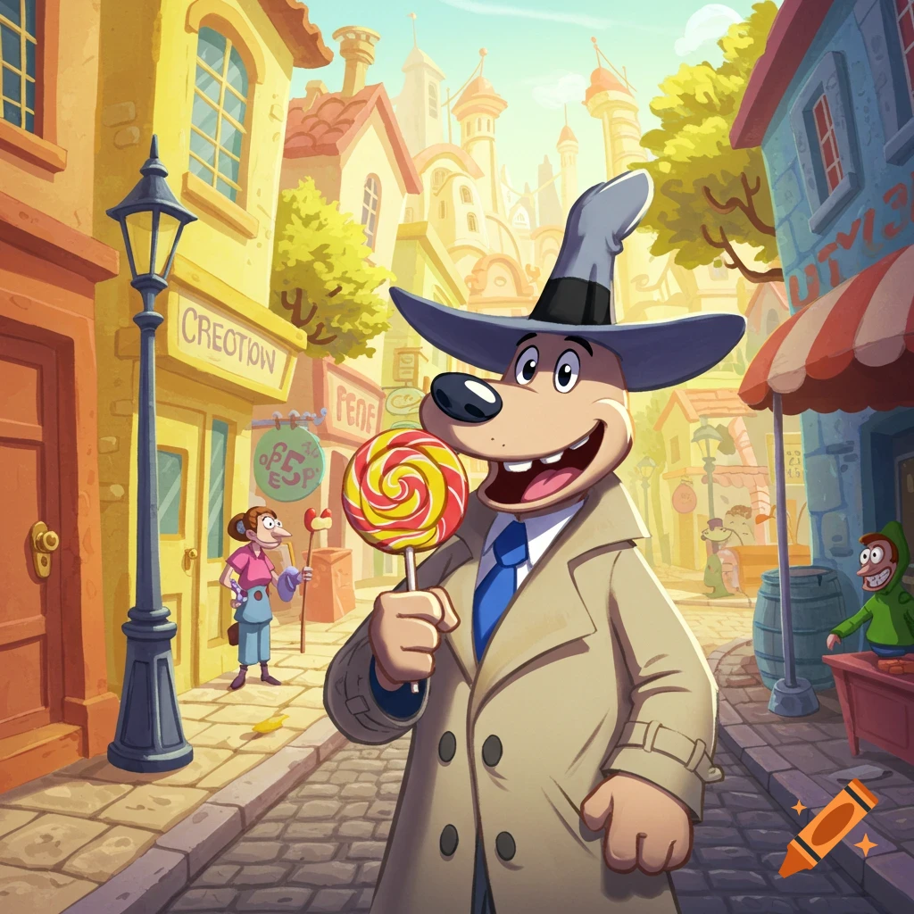 Cartoons images created on Craiyon