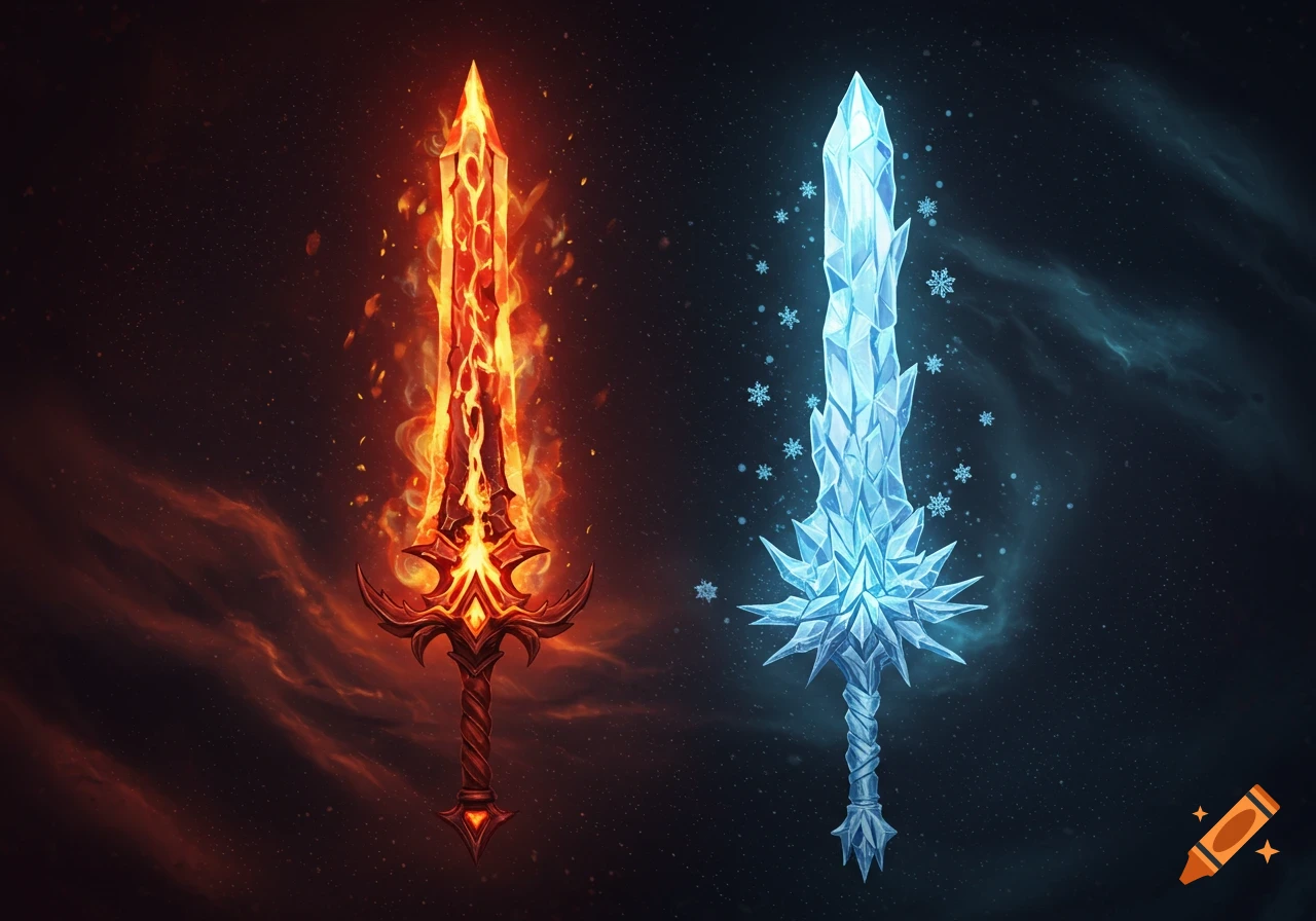 Image of a Lava Sword created on Craiyon