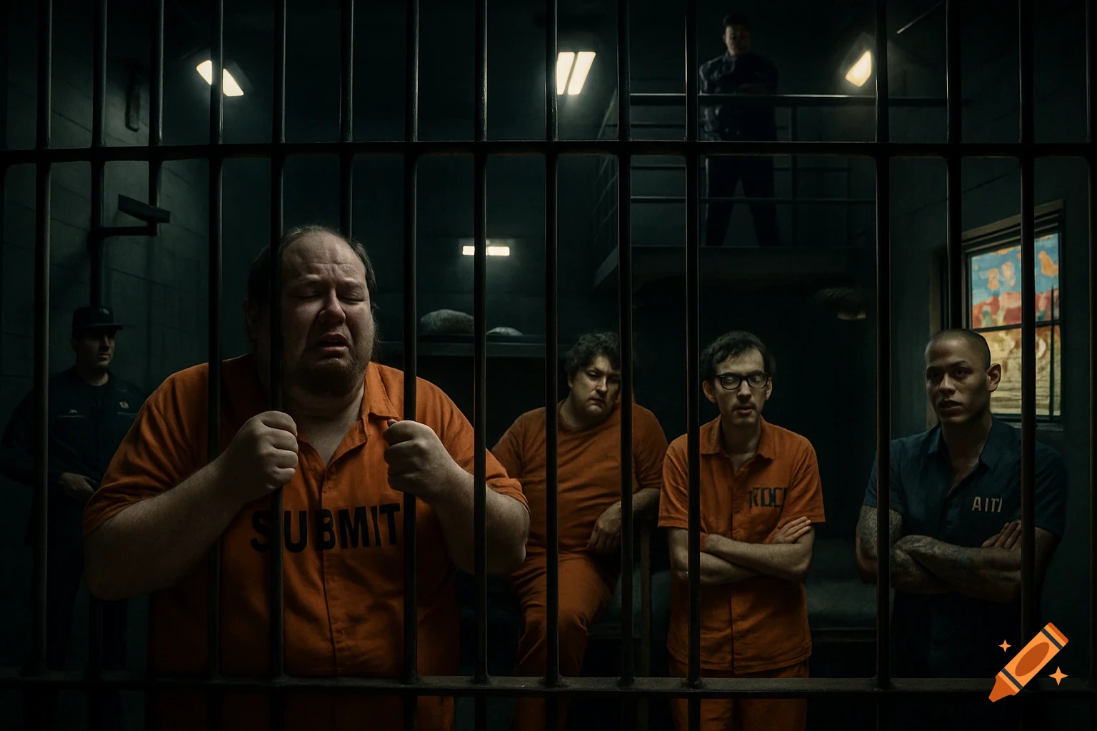 Jail created on Craiyon