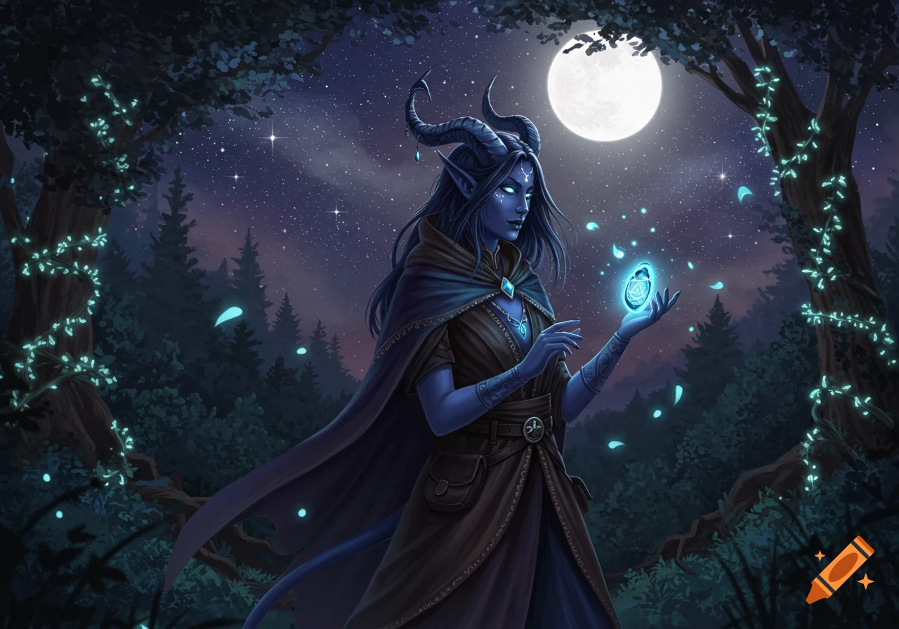 A dark fantasy depiction of Linkle as Shadow Linkle, with glowing eyes ...