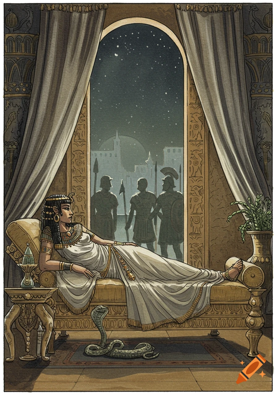 Egyptian Art created on Craiyon