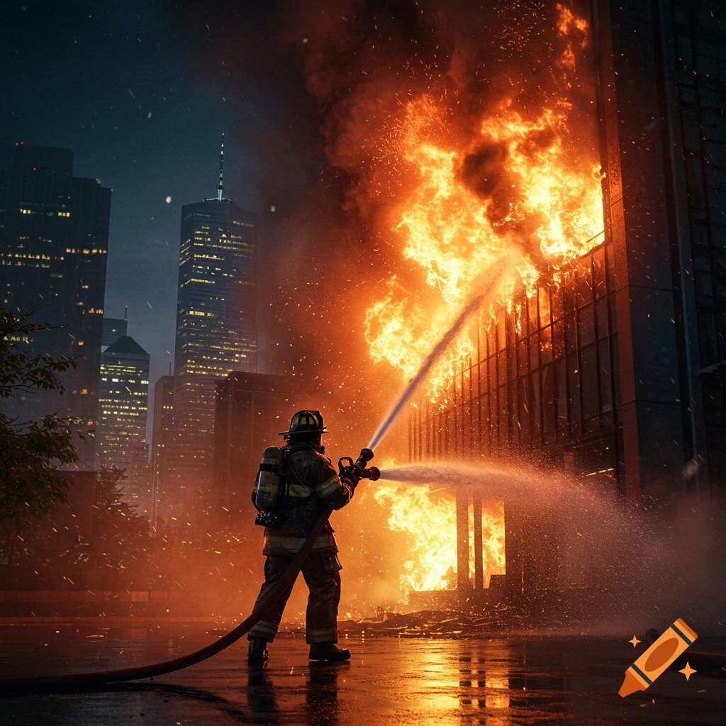 Steve Buscemi Feuerwehruniform