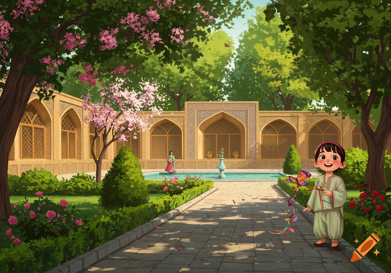 Persian Architecture created on Craiyon