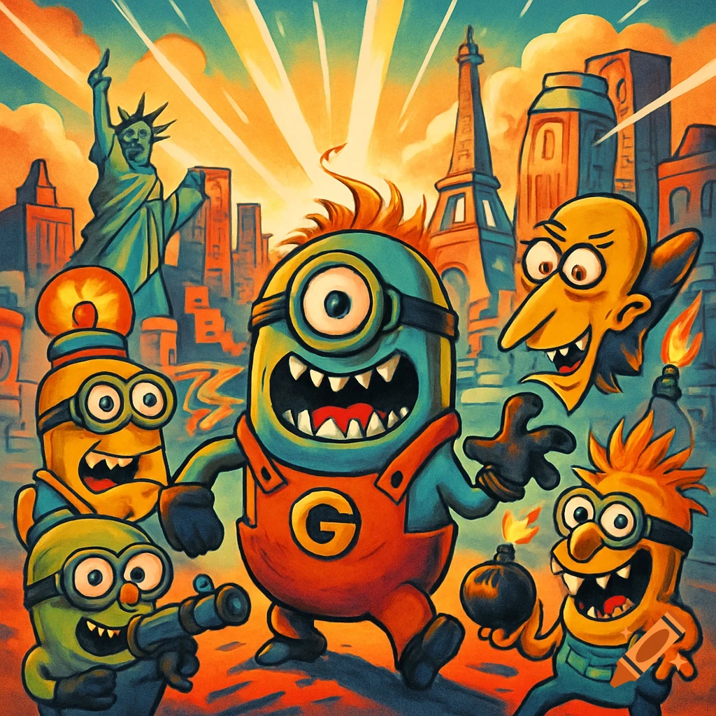 Minion created on Craiyon